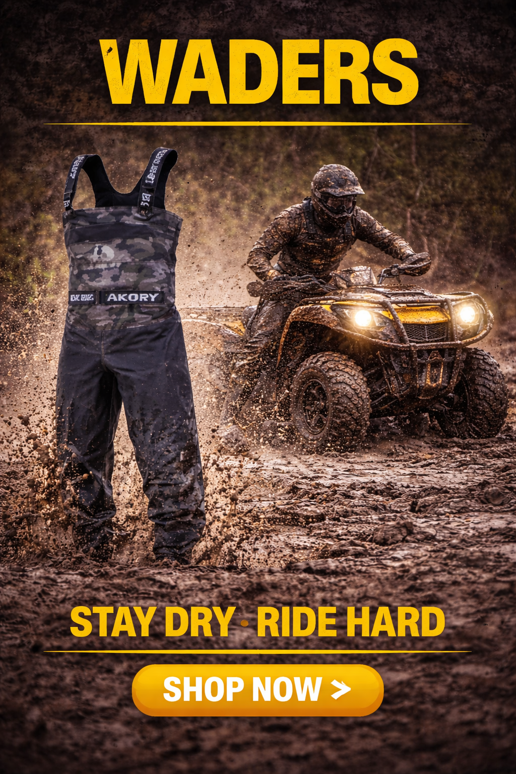 ATV WADERS and Offroad Gear by LEAKDRY – Mylifter Garage
