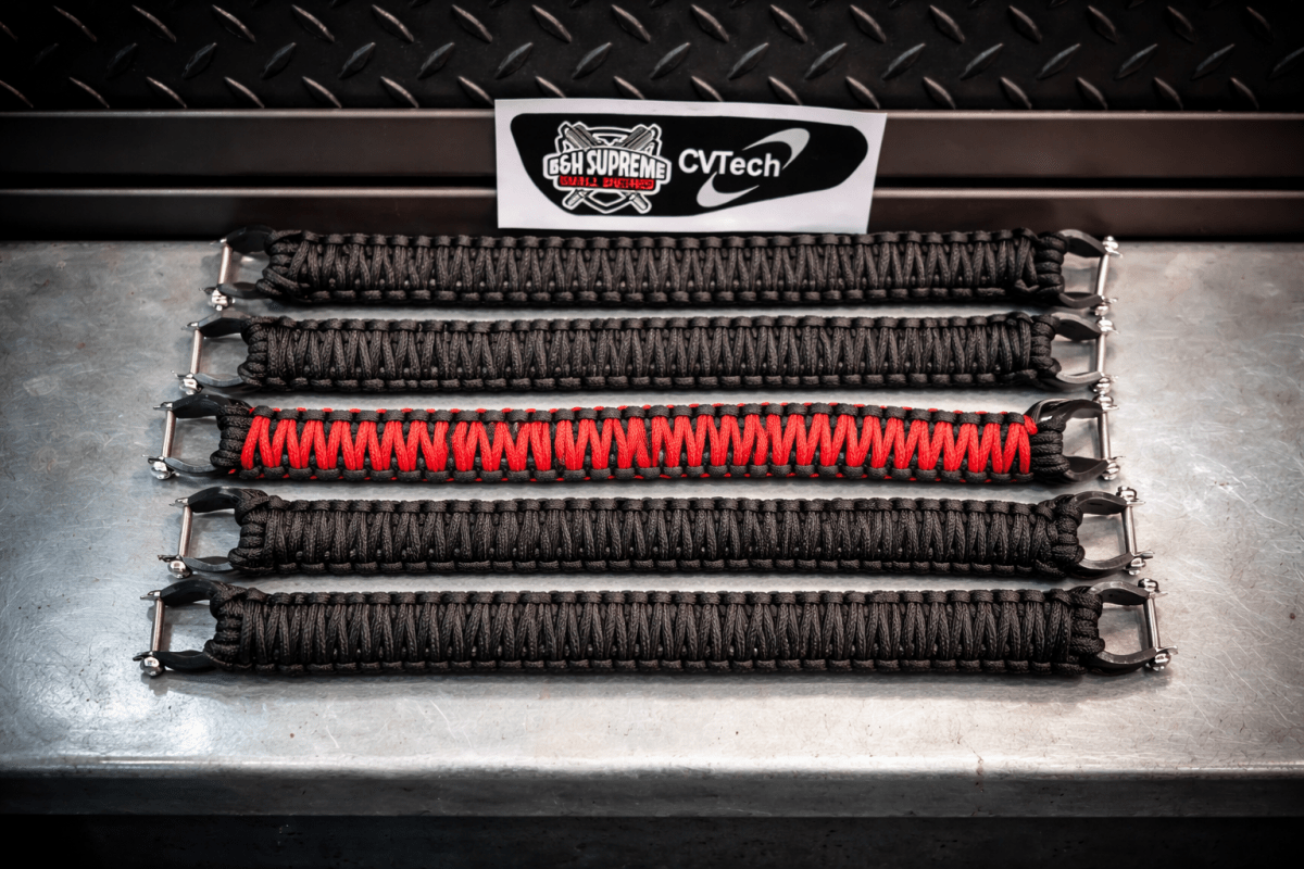 Paracord mud straps – Mylifter Garage